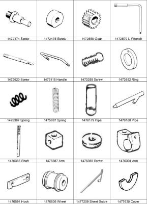 China Sheet Guide Spare Part for Solna 25 Offset Printing Press 483x640mm for sale