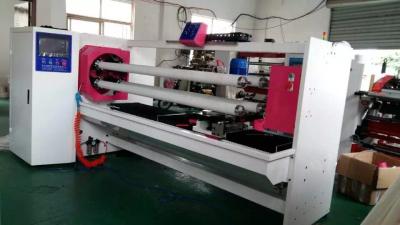 China Four Shaft Tape Cutting Machine 1300mm Effective Width 180mm Cutting Diameter for sale