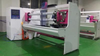 China Four Shaft Tape Cutting Machine 1300mm Effective Width 180mm Max Cutting Diameter for BOPP Masking Tape for sale