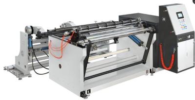 China Slitting and Rewinding Machine 1000mm Single Rewind PLC Control 200m/min for sale