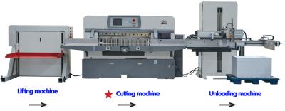 China Automatic Paper Cutting and Collecting Sheet System 1060x780mm to 1650x1250mm for sale