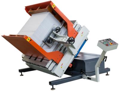 China Paper Pile Turner Machine FZ1200A 1400kg 800x1200mm Dust Removing Pile Turning Postpress Packaging for sale