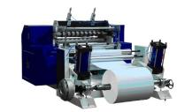 China Coreless POS Paper Roll Slitting Rewinding Machine 700mm Width 150m/min for sale