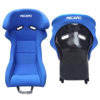 China EDDYSTAR PVC Blue Bucket Racing Seat Luxury Comfort And Reducing Fatigue for sale
