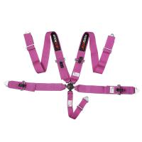 China EDDY Purple 5 Point Racing Seat Belt Harness SFI Certificate For Race Car for sale