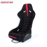 China Genuine Leather Adjustable Racing Seats Lightweight Enhanced Grip And Control for sale