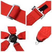 China EDDYSTAR Adjustable Racing Seat Belt Race Car 5 Point Camlock Harness for sale