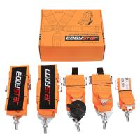 China EDDYSTAR Nylon Drift Car Racing Seat Belt Orange Color 5 Point Seat Belt for sale
