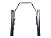 China Sports Racing Seat Universal Aluminum Black Seat  Bracket for sale