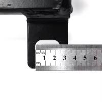 China EDDYSTAR Black Aluminum Universal  Seat Frame Mount Bracket for sale