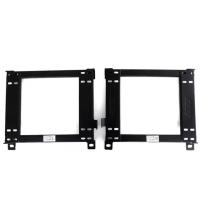 China EDDYSTAR F30 Racing Seat Mounting Brackets Black Safety Seat Mounting Brackets for sale