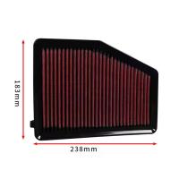China Washable High Flow Air Filter Long Lasting Car Spare Parts For Honda Civic 1.8 for sale