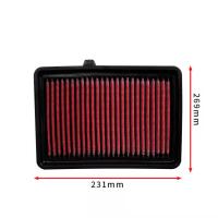 China Engine Cleaning High Flow Panel Filter Easy Assembly Automobile Air Filter GK5 for sale