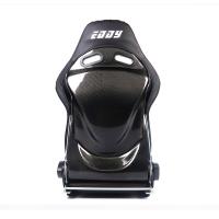 China Drag Circuit Drift Adjustable Racing Seat Leather With Knob Reclining for sale