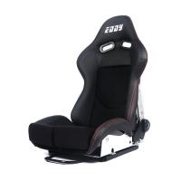 China Drag Circuit Drift Adjustable Racing Seat Leather With Knob Reclining for sale