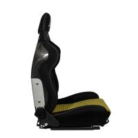 China EDDYSTAR Carbon Fiber Foldable Universal Racing Seat Position Adjustable for sale