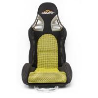 China EDDYSTAR Fiberglass Adjustable Racing Seat Easy Installation Racing Car Chair for sale
