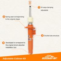 China BMW 3 Series Adjustable Shocks And Struts High Precision Car Spare Parts for sale