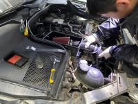 China Mercedes Benz W205 Carbon Fibre Air Intake Increase Airflow Automotive Engine Parts for sale