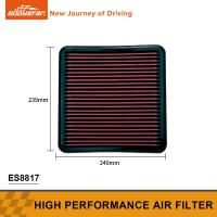 China ES8817 High Flow Carbon Air Filter For Mitsubishi Pajero Sport for sale