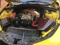 China Cold Air Intake Carbon Fiber Airbox Kit for Chevrolet Camaro for sale
