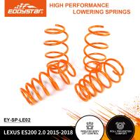 China EDDYSTAR Sport Lowering Springs with 1.5 Inches Drop Height Limited Lifetime Warranty and Intermediate Installation Difficulty for LEXUS ES250 ES200 ES300 ES350 IS250 IS250C IS300 for sale
