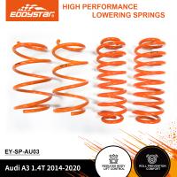 China EDDYSTAR High-Stiffness Sport Lowering Springs with Progressive Spring Rate and Precision Fitment for Audi A3 A4 for sale
