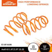 China EDDYSTAR High-Stiffness Sport Lowering Springs with Progressive Spring Rate and Precision Fitment for Audi A3 A4 for sale