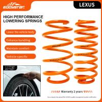 China EDDYSTAR High-Stiffness Sport Lowering Springs with 20% Stiffer Front and 15% Stiffer Rear for Improved Stability in LEXUS ES250 ES200 ES300 ES350 IS250 IS250C IS300 for sale