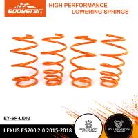 China EDDYSTAR High-Stiffness Sport Lowering Springs with 20% Stiffer Front and 15% Stiffer Rear for Improved Stability in LEXUS ES250 ES200 ES300 ES350 IS250 IS250C IS300 for sale