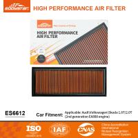 China EDDYSTAR High flow Air Filter for Audi A3/A4/Q3/Q5, VW Golf/Passat/Tiguan, Skoda Octavia/Superb for sale