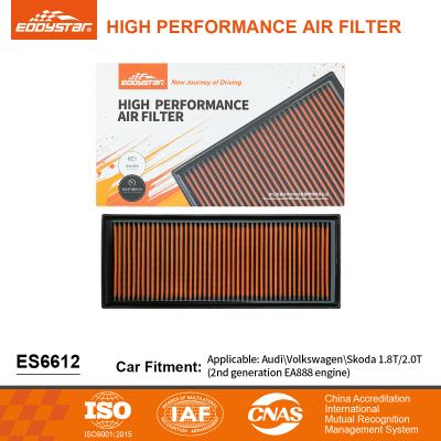 China EDDYSTAR High flow Air Filter for Audi A3/A4/Q3/Q5, VW Golf/Passat/Tiguan, Skoda Octavia/Superb for sale