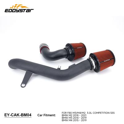 China EDDYSTAR Cold Air Intake System For BMW M2 M3 M4 S55 3.0L 2014-2021 for sale