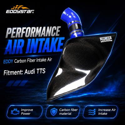 China EDDYSTAR Carbon Fiber Cold Air Intake for Audi TTS 2.0T 08-13 for sale