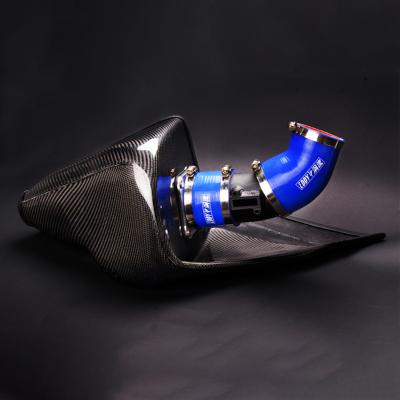 China EDDYSTAR Carbon Fiber Cold Air Intake for Audi A4 A4L 1.8T/2.0T 09-13 for sale
