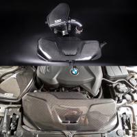 China EDDYSTAR Carbon Fiber Airbox Intake System For BMW 320i 330i F30 F32 B48 2.0T 2017-2019 for sale