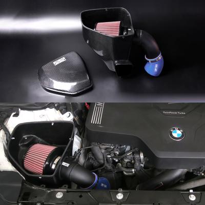 China EDDYSTAR Carbon Fiber Airbox Intake System For BMW 325i 325Li 330i G20 G28 B48 2.0T 2019-2024 for sale
