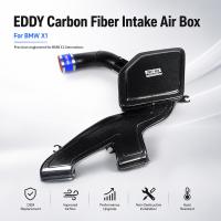 China EDDYSTAR Carbon Fiber Airbox Intake System For BMW X1 E84 16i 18i 20i 28i N20 2.0T 2011-2015 for sale