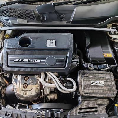 China EDDYSTAR Carbon Fiber Airbox Intake System For Mercedes-Benz A45 AMG W176 M133 2.0T 2013-2018 for sale