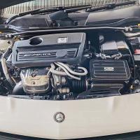 China EDDYSTAR Carbon Fiber Airbox Intake System For Mercedes-Benz A45 AMG W176 M133 2.0T 2013-2018 for sale