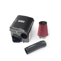 China EDDYSTAR Carbon Fiber Airbox Intake System For Mercedes W205 C200 C300 C350e M274 M264 2.0T 2014-2023 Heat-Shielded for sale