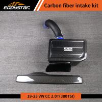 China EDDYSTAR Carbon Fiber Airbox Intake System For VW CC 2.0T EA888 Gen3 2019-2023 for sale