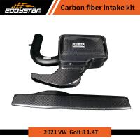 China EDDYSTAR Carbon Fiber Airbox Intake System For VW Golf 8 1.4T TSI EA211 2021+ for sale