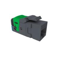 China Cat5E UTP Toolless Keystone Jack 180 Degree RJ45 Unshielded 125V 1.5A for sale
