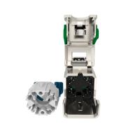 China RJ45 Shielded Toolless 180 Degree Cat5e STP Keystone Jack 125V 1.5A for sale