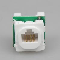China Cat5E RJ45 Keystone Jack Wall Plate UTP Module 8P8C 125V 1.5A for sale