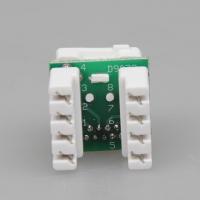China Cat5E RJ45 Keystone Jack Wall Plate UTP Module 8P8C 125V 1.5A for sale