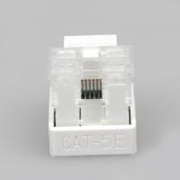 China RJ45 UTP Ethernet Female Keystone cat5e modular jack for sale
