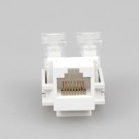China RJ45 UTP Ethernet Female Keystone cat5e modular jack for sale