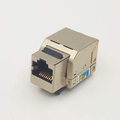 China RJ45 Cat5E connector 8p8c 90 degree UTP keystone jack for sale